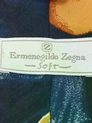 Ermenegildo Zegna Silk Tie - Blue