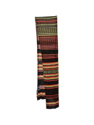 Missoni Patterned Knit Scarf - Black