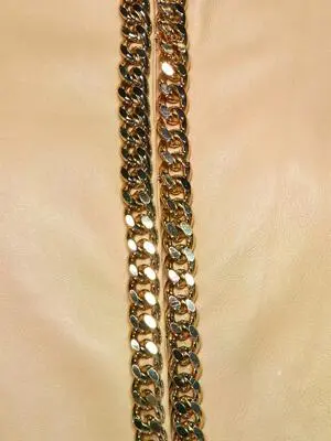 Elisabetta Franchi Cropped Leather Jacket With Gold-tone Chain Trim