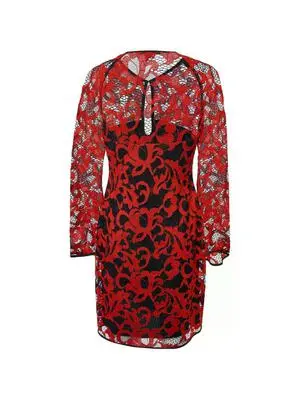 Diane Von Furstenberg Gadie Lace Mini Dress