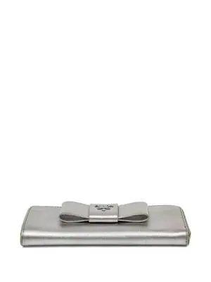 Prada Saffiano Bow Wallet