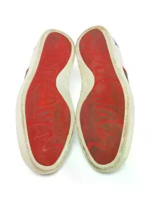CHRISTIAN LOUBOUTIN Pik Boat Slip-on Sneakers
