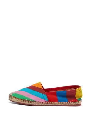Valentino Garavani Chevron Print Espadrilles