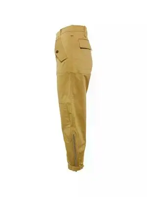 Chloé Gabardine Patch-detail Trousers