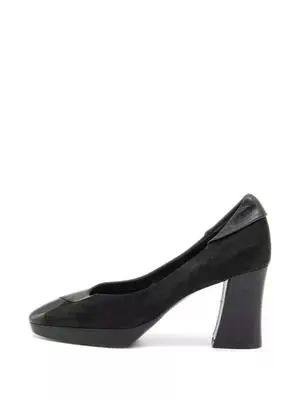 Celine Block Heel Pumps - Black