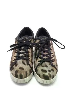 Dolce & Gabbana Leopard-print Platform Sneakers