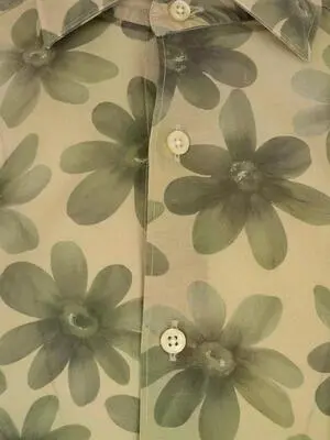 AL DUCA D’AOSTA 1902 Floral-print Slim-fit Shirt