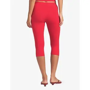 SKIMS Stretch-modal Cropped Trousers