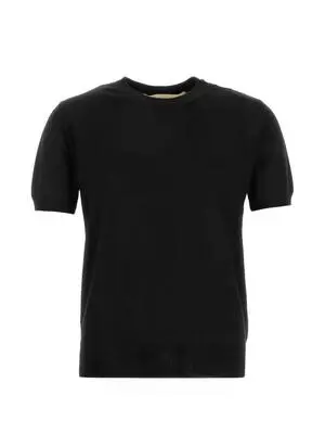 Valentino Garavani Short-sleeve Sweater - Black