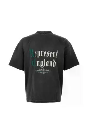 REPRESENT Logo-print T-shirt - Black