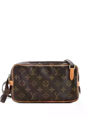 LOUIS VUITTON Monogram Canvas Pochette Marly Bandouliere Bag - Brown