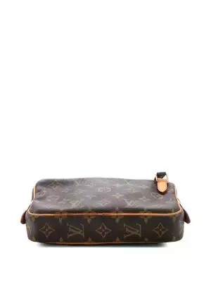LOUIS VUITTON Monogram Canvas Pochette Marly Bandouliere Bag - Brown