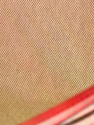 Hermès Herbag Zip Berline 31 Shoulder Bag In Vache Canvas And Leather - Red