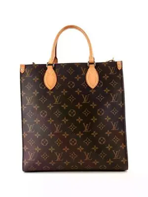 LOUIS VUITTON Sac Plat Nm Monogram Canvas Bag