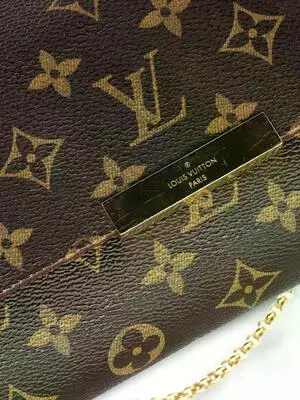 LOUIS VUITTON Monogram Canvas Favorite Handbag Mm