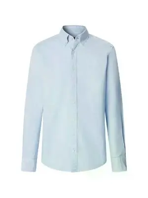 HACKETT LONDON Brompton Button-down Collar Garment-dyed Shirt