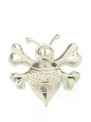 Dior Skull And Bee Brooch