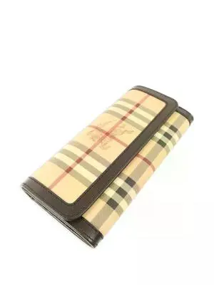 Burberry Haymarket-check Wallet