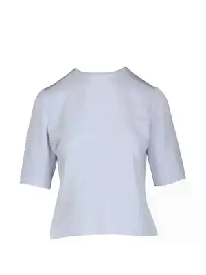 PETER COHEN Silk Round-neck Blouse
