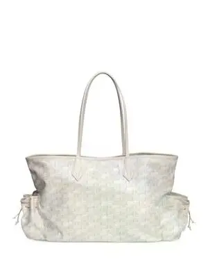 Moreau Geometric Print Tote Bag - Neutrals