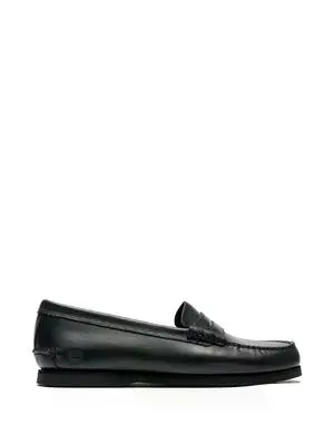 Timberland Logo-embossed Penny Loafers - Black