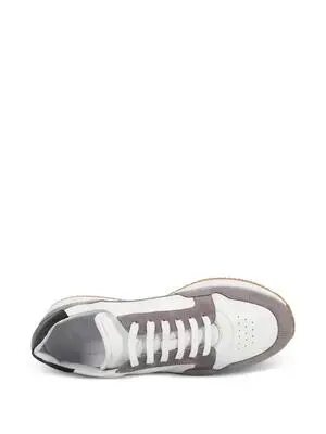 G. BROWN SHOES Panelled Leather Sneakers