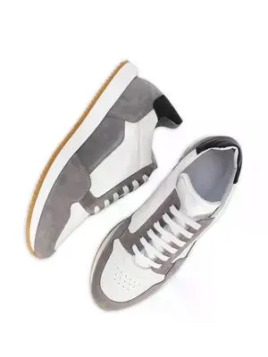 G. BROWN SHOES Panelled Leather Sneakers