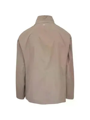 Herno High-neck Button-up Jacket - Neutrals