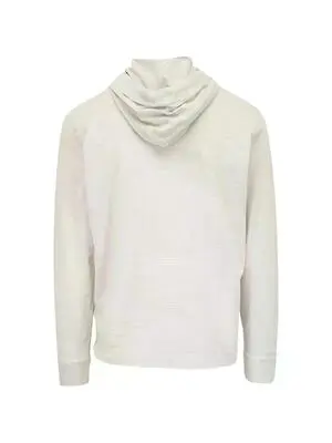 Faherty Brand Stripe Detail Drawstring Hoodie