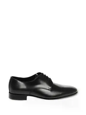 Corneliani Brushed Leather Derby Shoes