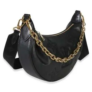 LOUIS VUITTON Calfskin Bubblegram Over The Moon Shoulder Bag