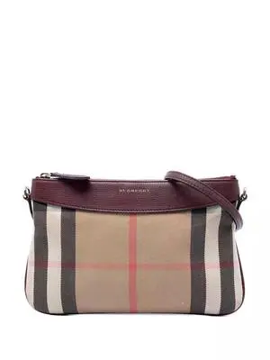 Burberry Peyton Crossbody Bag - Brown