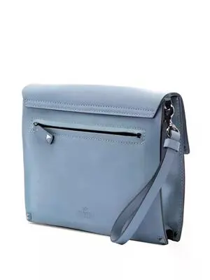 Valentino Garavani Leather Rockstud Wristlet Clutch Bag