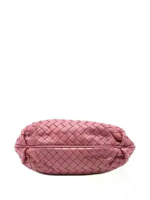 Bottega Veneta Nappa Intrecciato Crossbody Bag - Pink