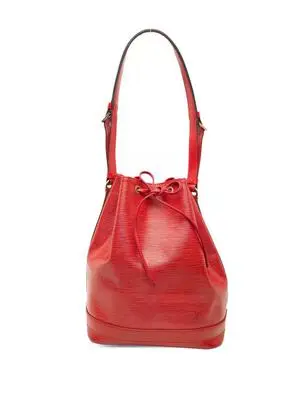 LOUIS VUITTON Epi Leather Noe Gm Bucket Bag - Red