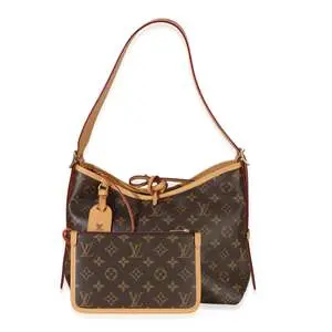 LOUIS VUITTON Monogram Canvas Carryall Pm - Brown