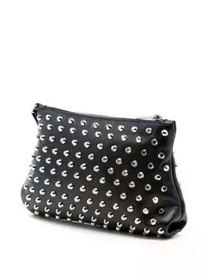 Prada Studded Leather Clutch Bag
