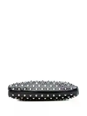 Prada Studded Leather Clutch Bag
