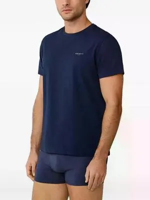 HACKETT LONDON Logo-print Jersey T-shirt