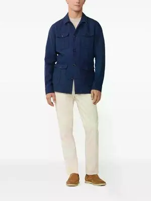 HACKETT LONDON Patch-pocket Overshirt