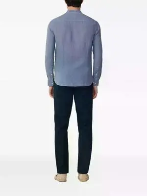HACKETT LONDON Porter Garment-dyed Linen Shirt