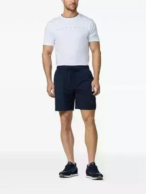 HACKETT LONDON Logo-patch Drawstring Shorts
