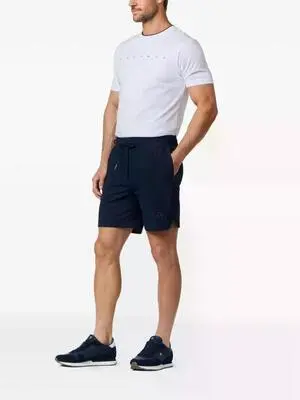 HACKETT LONDON Logo-patch Drawstring Shorts