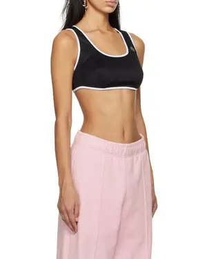 AMBUSH Lace-up Cropped Top