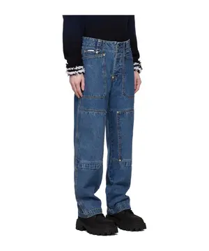 Eytys Straight-leg Paneled Jeans