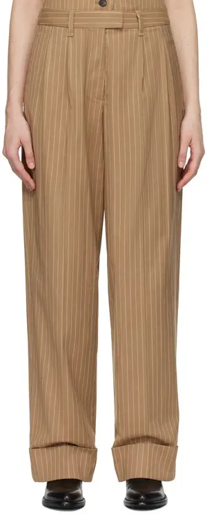 RAG  BONE Rag & Bone Marianne Pinstriped Trousers