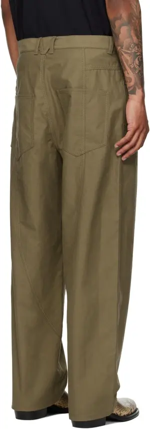 Moschino Belt Loops Tailored Slacks