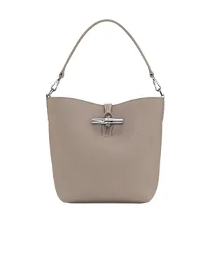 Longchamp Le Roseau Xs Bucket Bag - Clay