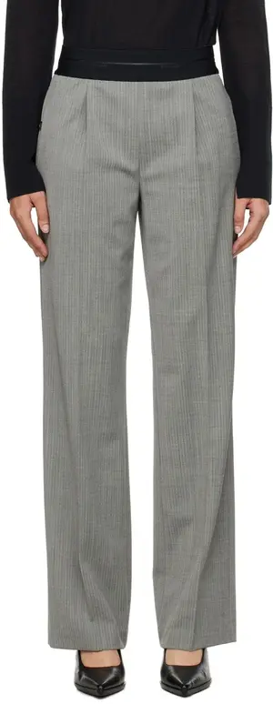 Helmut Lang Logo Band Pull-on Suit Pants
