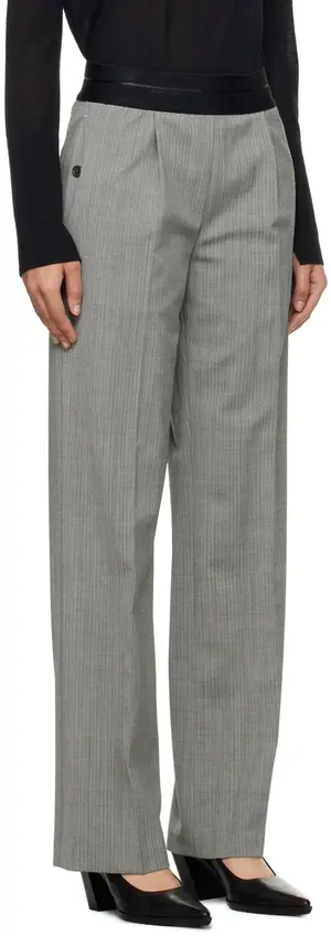 Helmut Lang Logo Band Pull-on Suit Pants